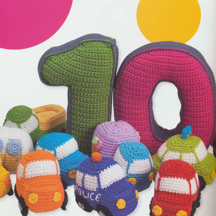 Cijfer 10 en autotjes